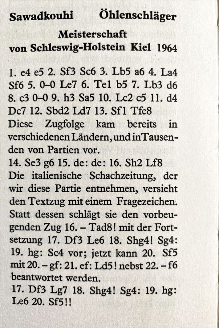 (Ehemalige) Mitglieder des SC Bonn Beuel in der Schachliteratur (II) – Eckart Oehlenschläger ...